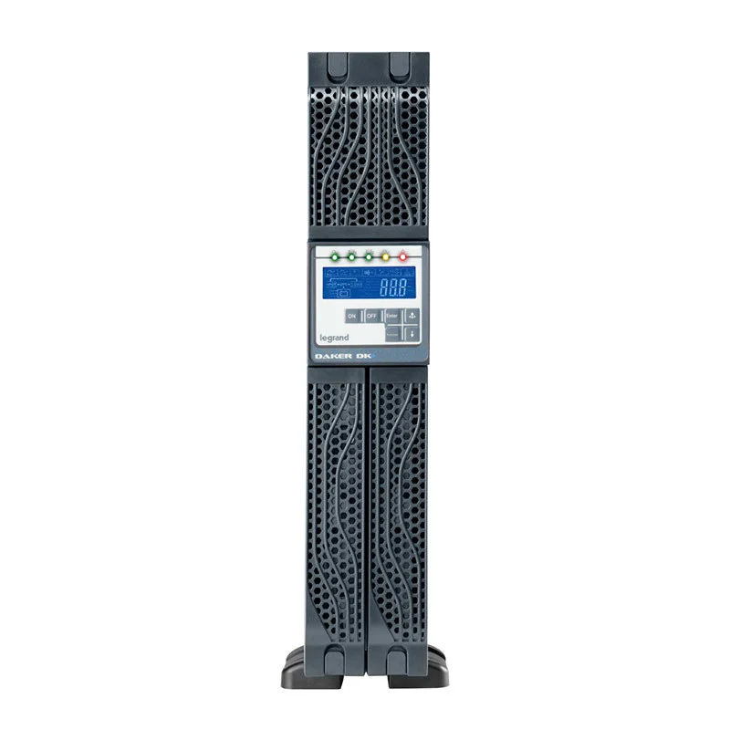 UPS Legrand DAKER DK + Tower/Rack, 1000VA/900W, On Line Double Conversion, Sinusoidal, PFC, USB & RS232 port, 6 x IEC C13, batteries 3x 12V, 7.2Ah, 16 kg, (Optional Kit Rack 310952, SNMP card 3109...