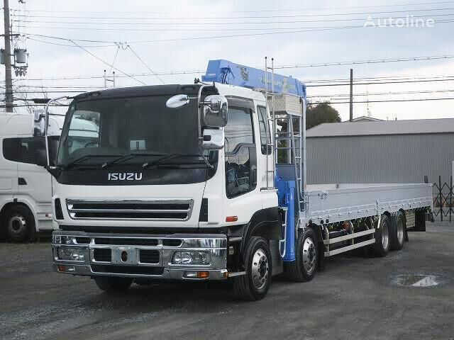 Isuzu PJ-CYJ77W6 kamion s ravnom platformom