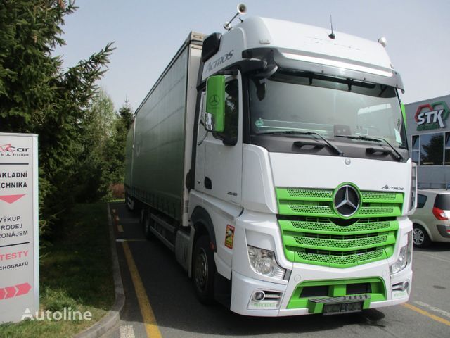 Mercedes-Benz Actros 2548 kamion sa klizna zavesa cerada + prikolica sa kliznom ceradom