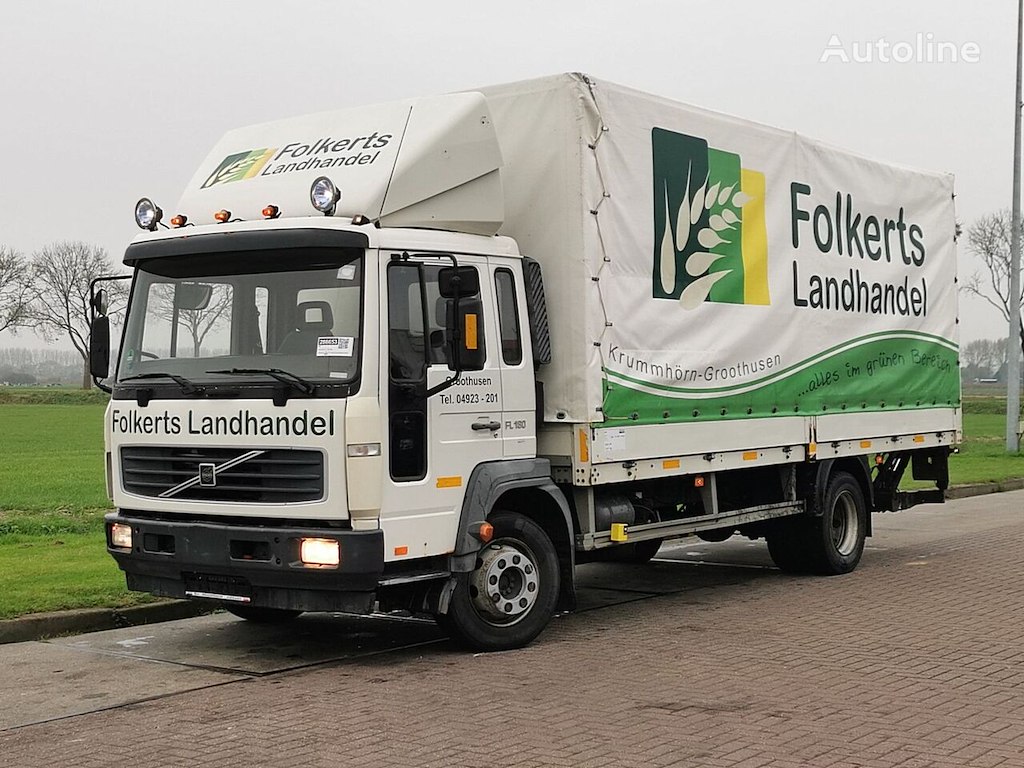 Volvo FL 6. 180 Com plataforma kamion s ceradom