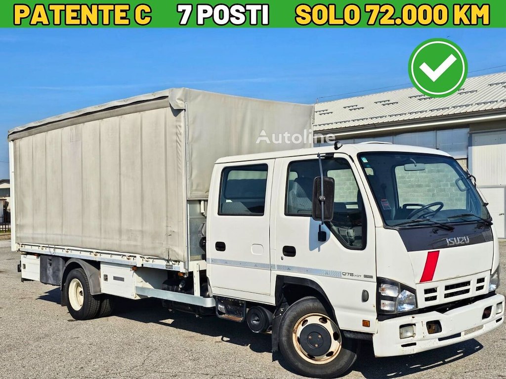 Isuzu Q75.Y07 PATENTE C 7 POSTI kamion s ceradom