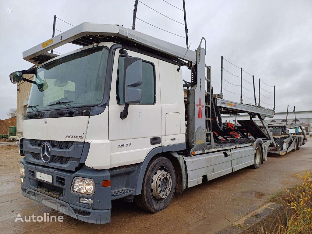 Mercedes-Benz ACTROS autotransporter + prikolica autotransportera