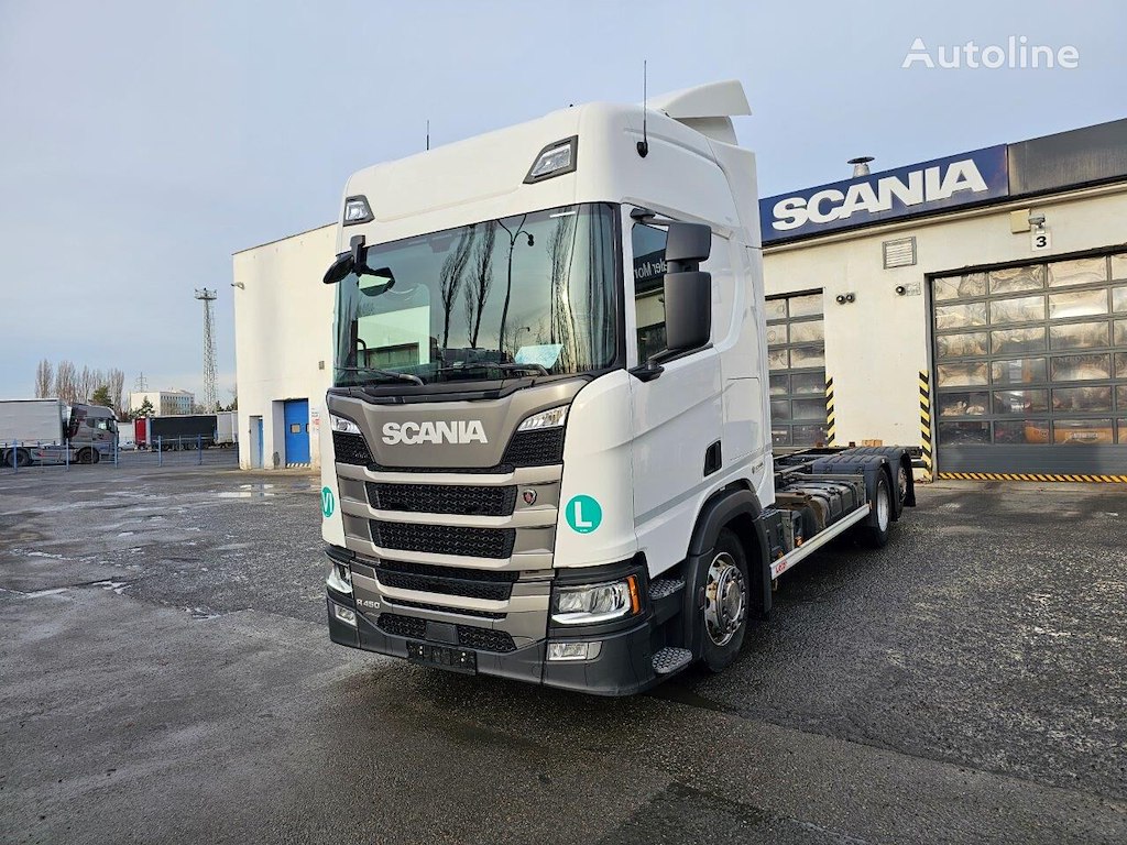 Scania R 450 vozilo za prevoz kontejnera