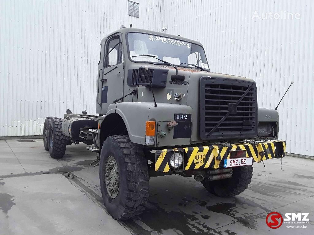 Volvo N 10 6x4 4490 km ex army chassis vojni kamion