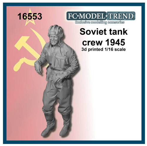 FC ModelTrend 16553 Soviet Tank Crew (1945) - 3D-printed