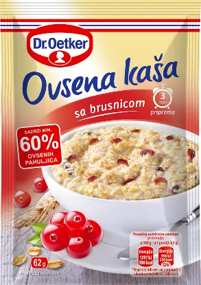 DR.OETKER Ovsena kaša brusnica 62g