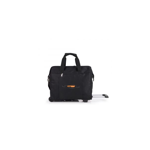 Torba putna sa točkićima 43x35x21 cm eko tekstil 23,2l/1,6 kg Week Eco crna