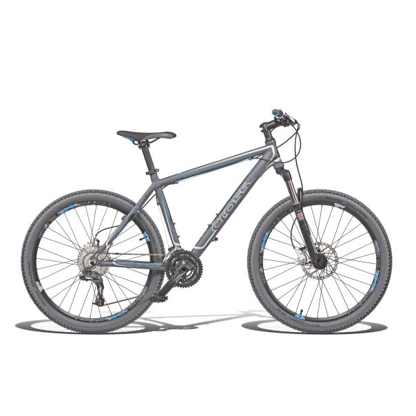 CROSS Bicikl 26" TRACTION-G30 / Gray/Blue 530mm