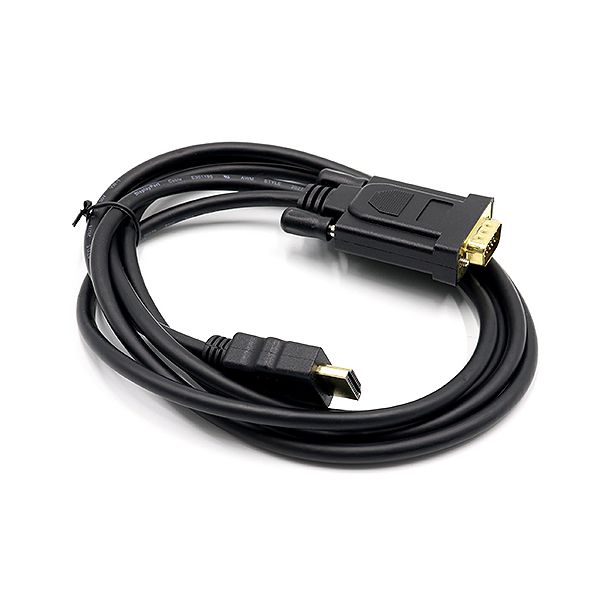 HDMI kabal na VGA 1.8m, crna