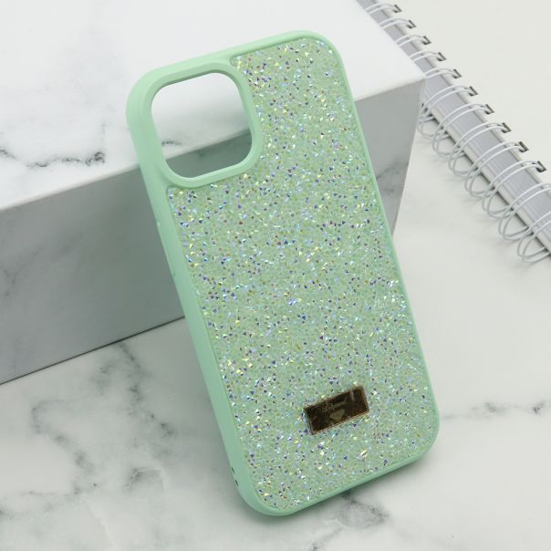 Maska DIAMOND SELECTION za iPhone 15, mint