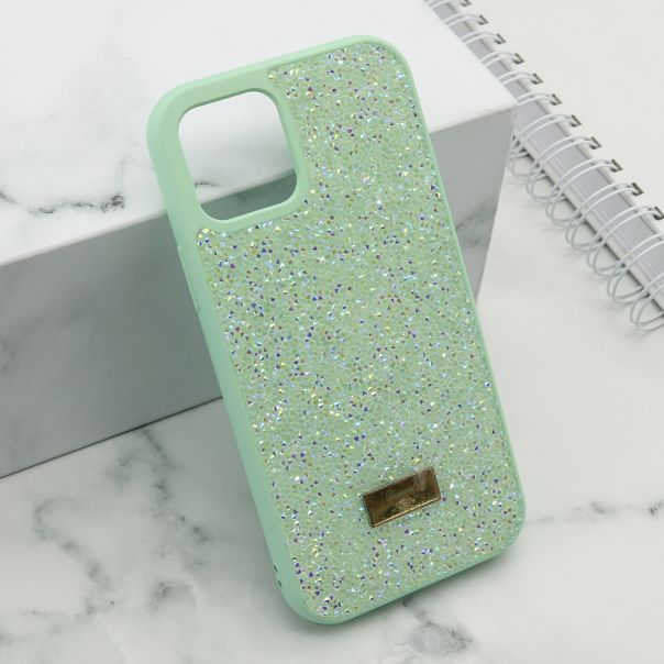 Maska DIAMOND SELECTION za iPhone 12, mint