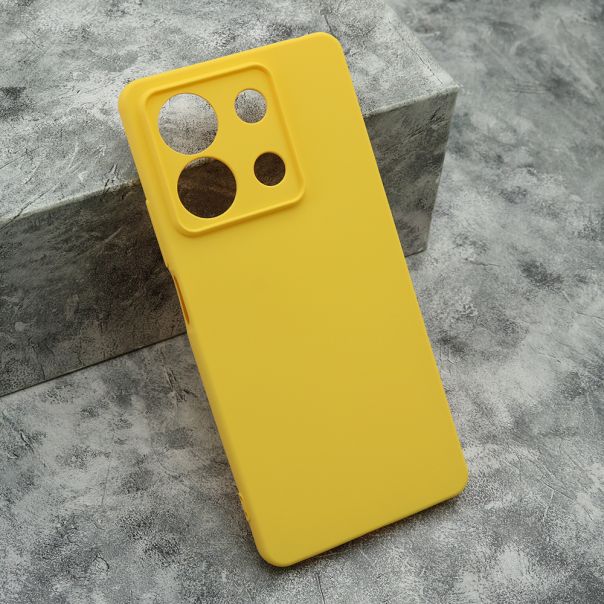 Maska Gentle Color za Xiaomi Redmi Note 13, žuta