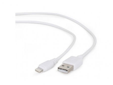 GEMBIRD CC-USB2-AMLM-2M-W USB 2.0 A-plug to 8-pin usb Apple iphone cable 2M White