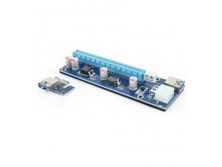 GEMBIRD RC-PCIEX-03 PCI-Express riser add-on card PCI-ex 6-pin power connector
