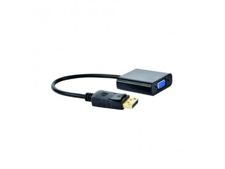 GEMBIRD DisplayPort to VGA adapter crni