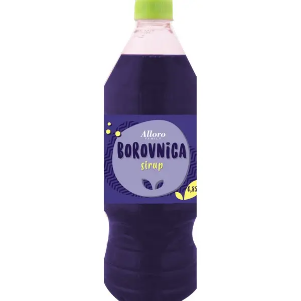Alloro Sok na rastvaranje Borovnica, 0.85L