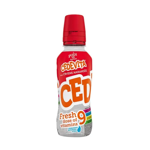 Cedevita GO Crvena narandža, 0.34L