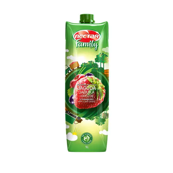 Nectar Family Negazirani sok Jagoda, 1L