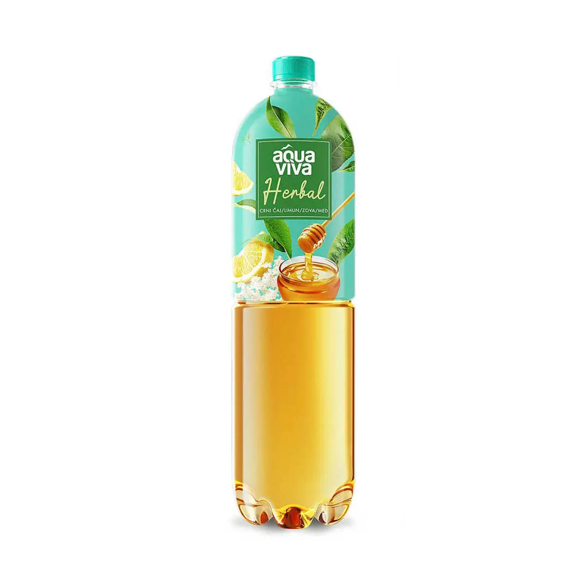 AQUA VIVA HERBAL Negazirano piće, Ukus limuna, 1.5 L