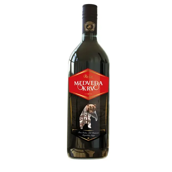 Rubin Medveđa krv Crveno vino, 1L