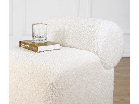 Atelier del Sofa Tabure Monlik Kurk White