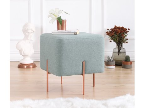 Atelier del Sofa Tabure Copper 54 Sea Green