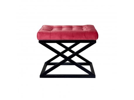 Atelier del Sofa Tabure Capraz Black Red