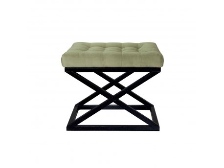 Atelier del Sofa Tabure Capraz Black Light Grey