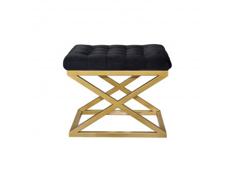 Atelier del Sofa Tabure Capraz Gold Black