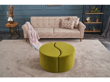 Atelier del Sofa Tabure Alis Puf Green