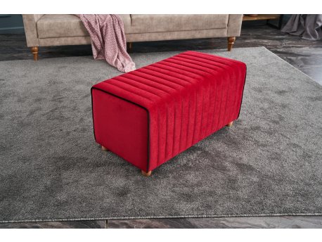 Atelier del Sofa Tabure Mabel Puf Red