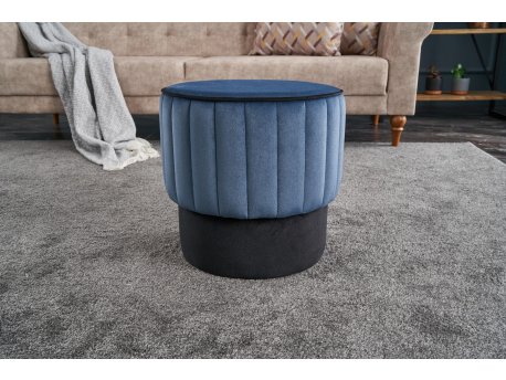 Atelier del Sofa Tabure Rose Puf Blue