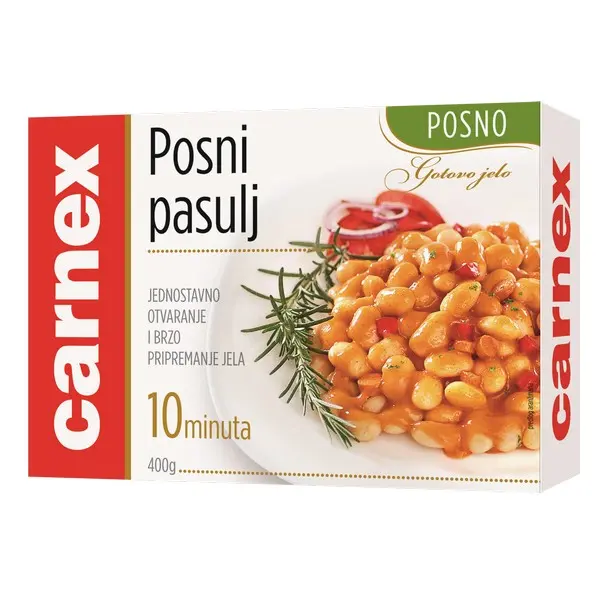 Carnex Posni pasulj, 400g