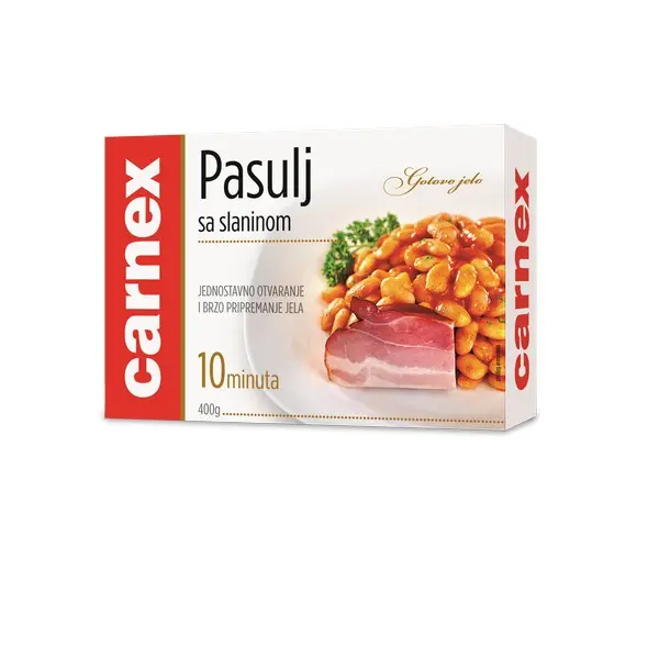 Carnex Pasulj sa slaninom, 400g