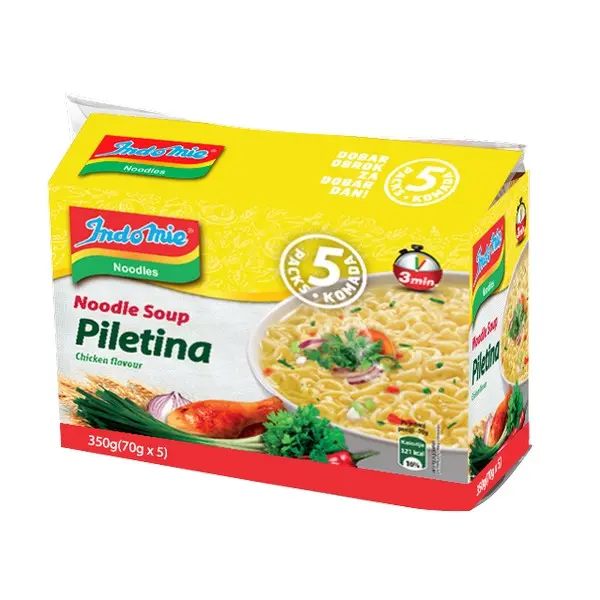 Indomie Instant supa sa testeninom Piletina, 5x75g