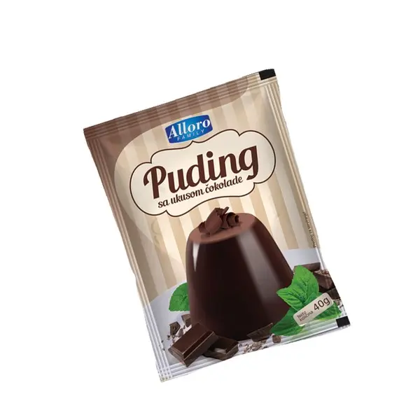 Alloro Puding, Ukus čokolade, 40g