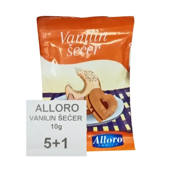 Alloro Vanilin šećer, 5+1