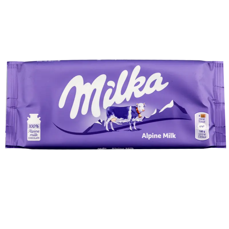 MILKA mlečna čokolada ALPINA 80g