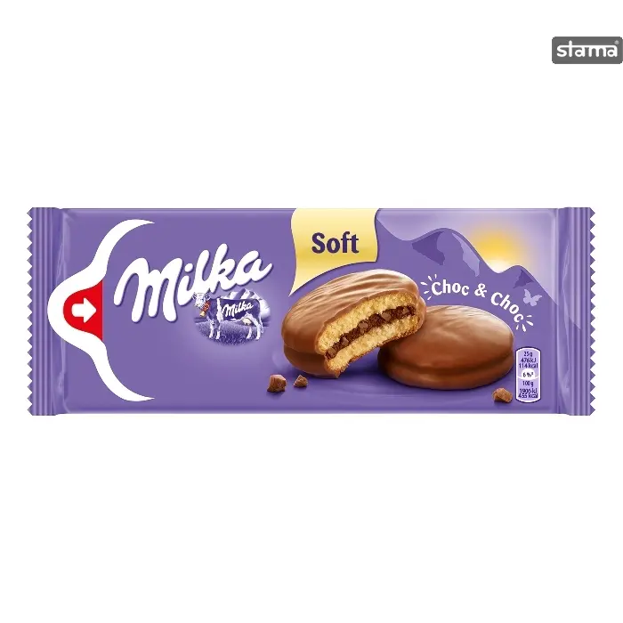 MILKA Mekani kolači CHOC&CHOC 150g