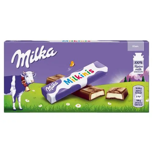 MILKA Mlečna čokoladica MILKINIS 87.5g