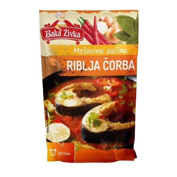 Baka Živka Začin za riblju čorbu, 70g