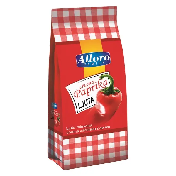 Alloro Mlevena paprika, Ljuta, 100g