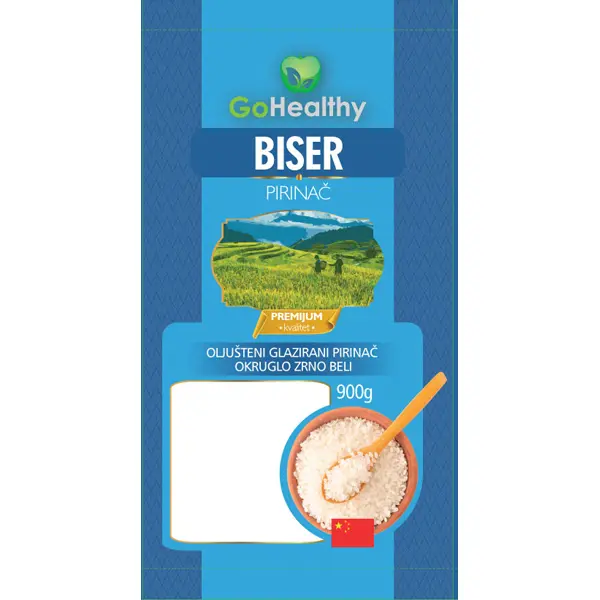 GO Healthy Pirinač Biser, 900g