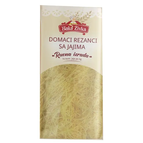 Baka Živka Rezanci sa jajima, 150g