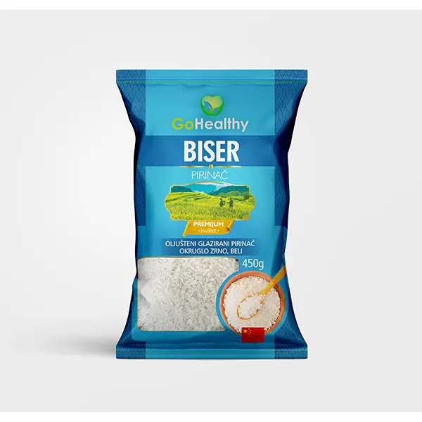 Go Healthy Biser Pirinač, Okruglo zrno, 450g