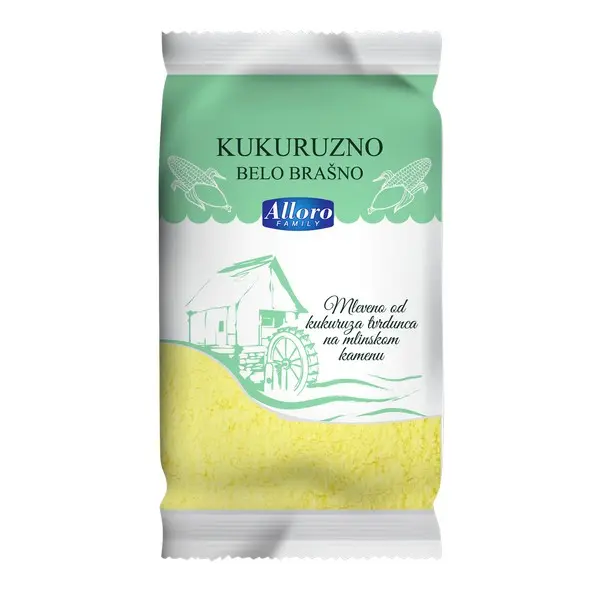 Alloro Kukuruzno belo brašno, 450g