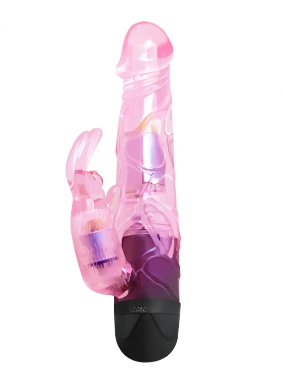 Vibrator sa dodatkom za klitoris, 10 različitih ritmova, 16.7 cm
