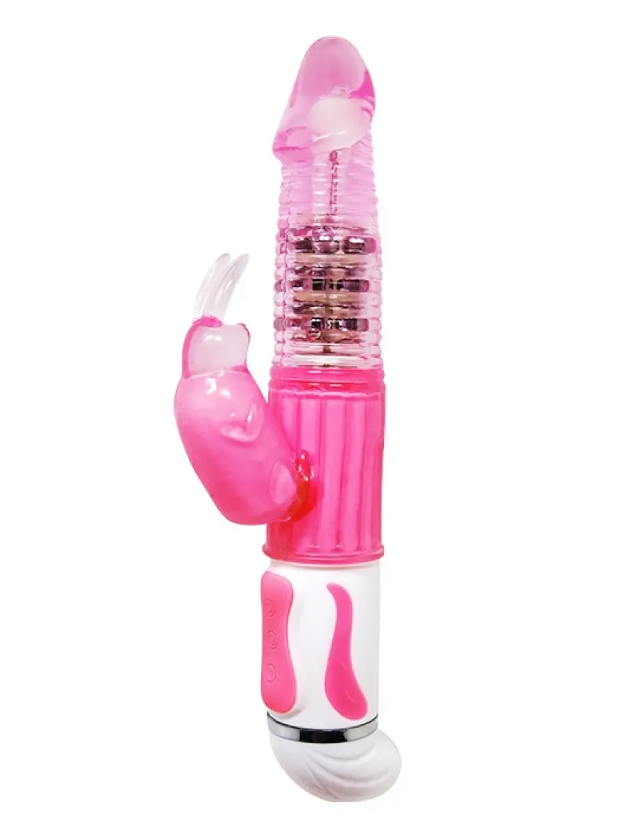 Fascination Vibrator, 12 funkcija vibracije, 4 funkcije rotacije, Roze