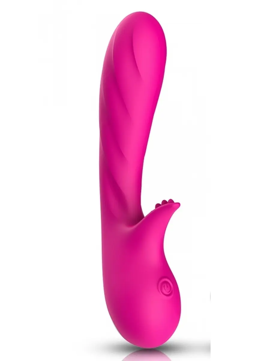 Romance Vibrator, Silikonski, 6 modova vibracije, 3 nivoa snage, 18 cm, Roze