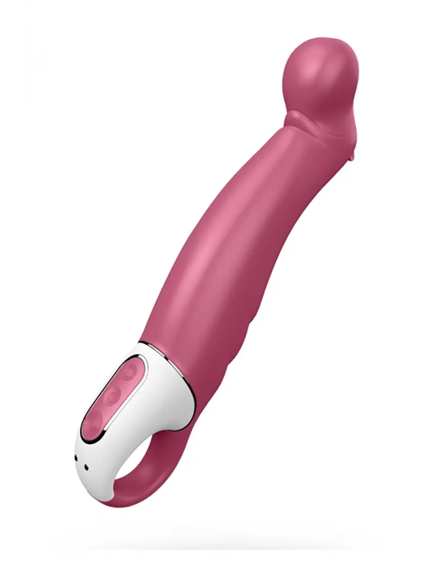 Satisfyer Petting Hippo Vibrator, 12 funkcija vibracije, 3 zakrivljena rebra, Vodootporan